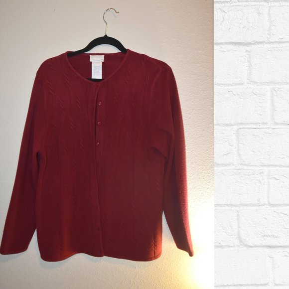 Designers Originals | Sweaters | Vintage Designers Original Brick Red ...